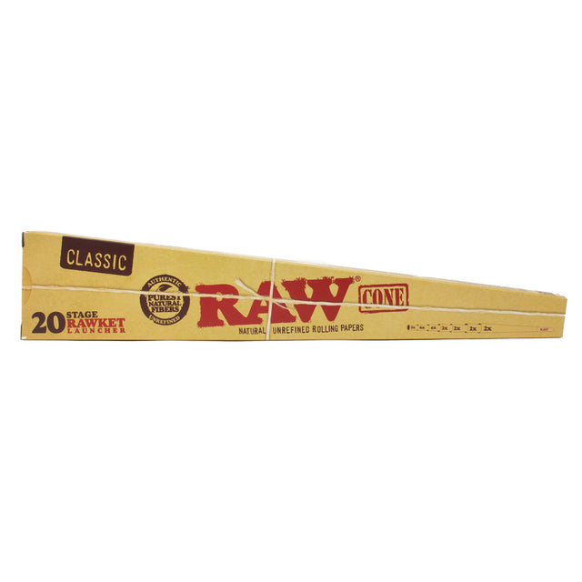 RAW - 20 Stage Rawket Launcher Assorted Classic Pre-Rolled Cones | Planet Caravan Smoke Shop